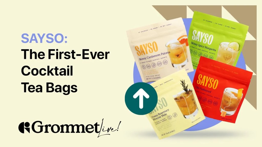 Sayso’s Original Craft Cocktail Tea Bags for Making Instant Cocktails ...