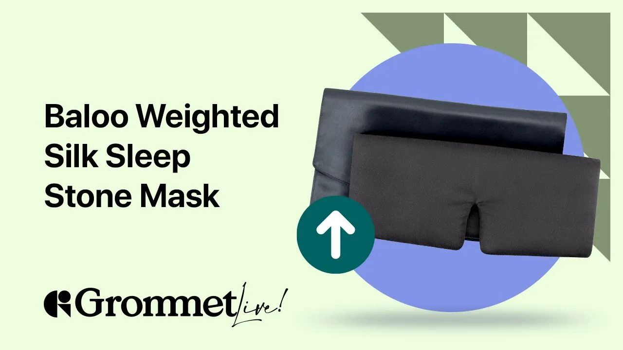 Get Calming Sleep with Baloo Weighted Silk Stone Mask – Discover What's ...
