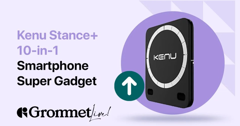 Versatile Phone Mount Featuring 10-In-1 Functionality with Kenu Stance+ ...